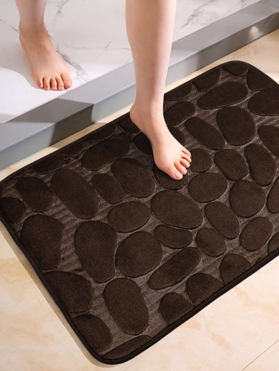 1pc Stone Pattern Anti-slip Bath Rug | SHEIN USA