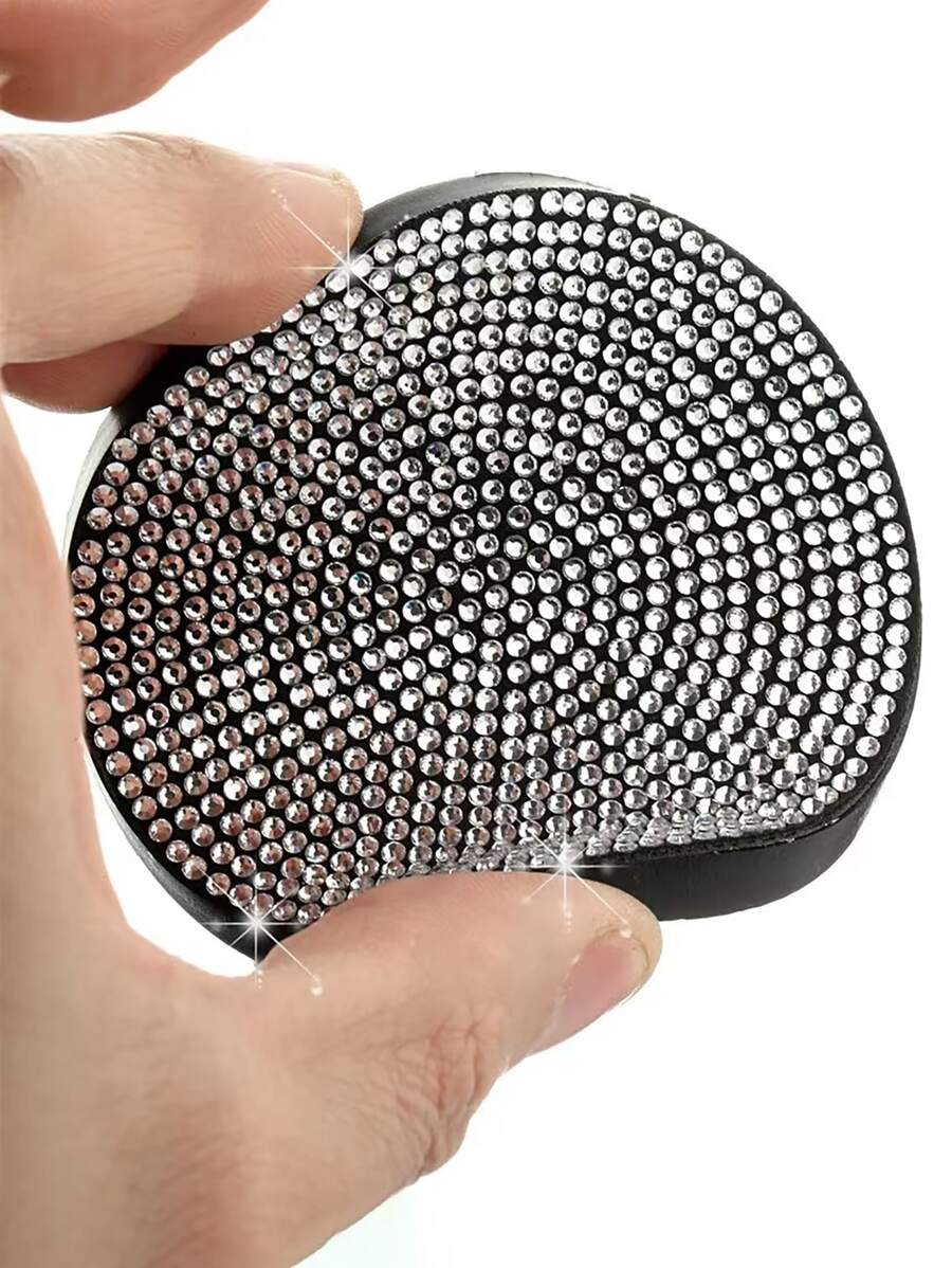 1pc Rhinestone Decor Car Coaster | SHEIN USA
