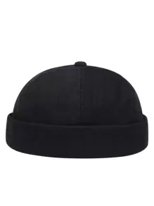 Men Solid Docker Hat | SHEIN USA