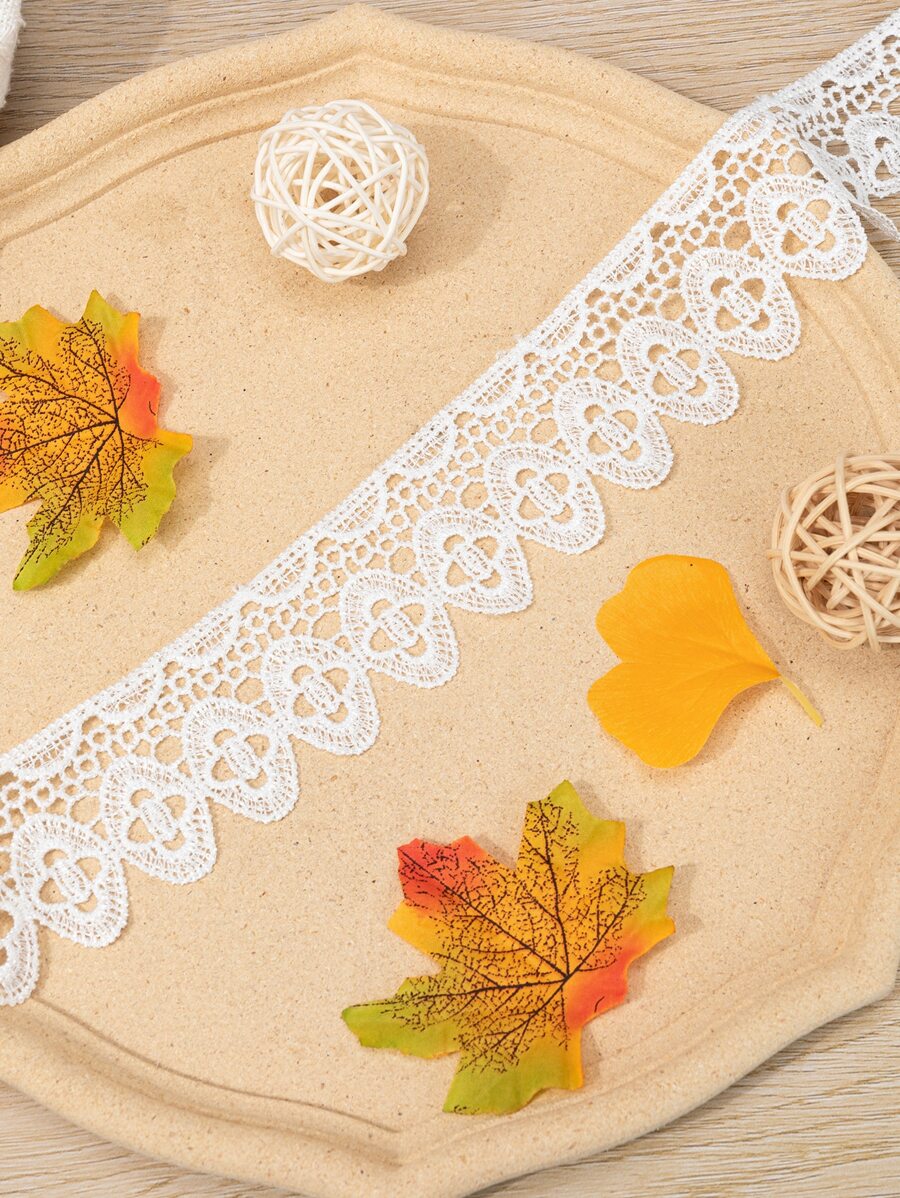 1roll Floral Embroidered DIY Webbing Lace | SHEIN USA