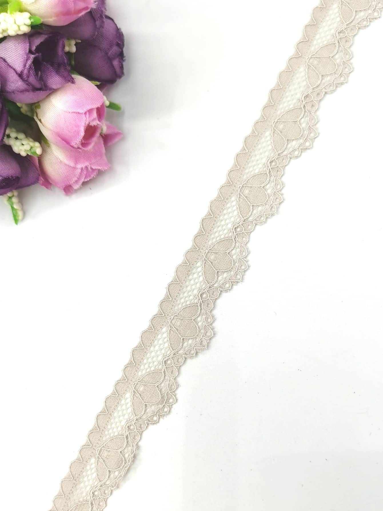 1roll Embroidered DIY Webbing Lace | SHEIN USA