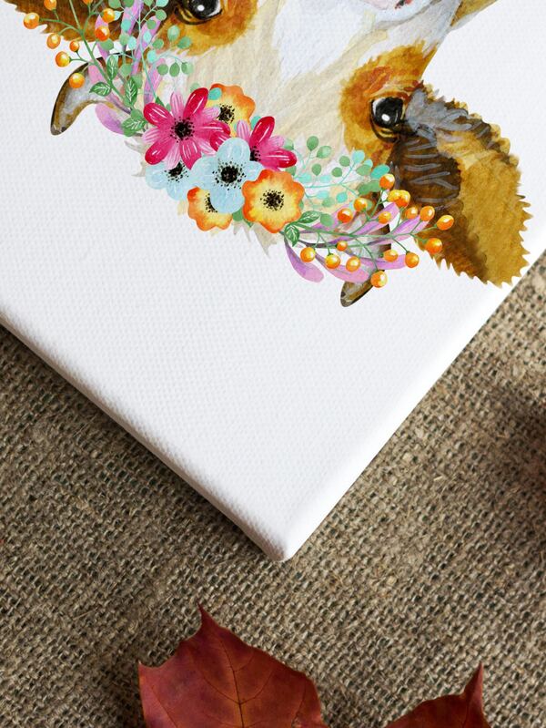Cattle Pattern Framed Painting | SHEIN USA