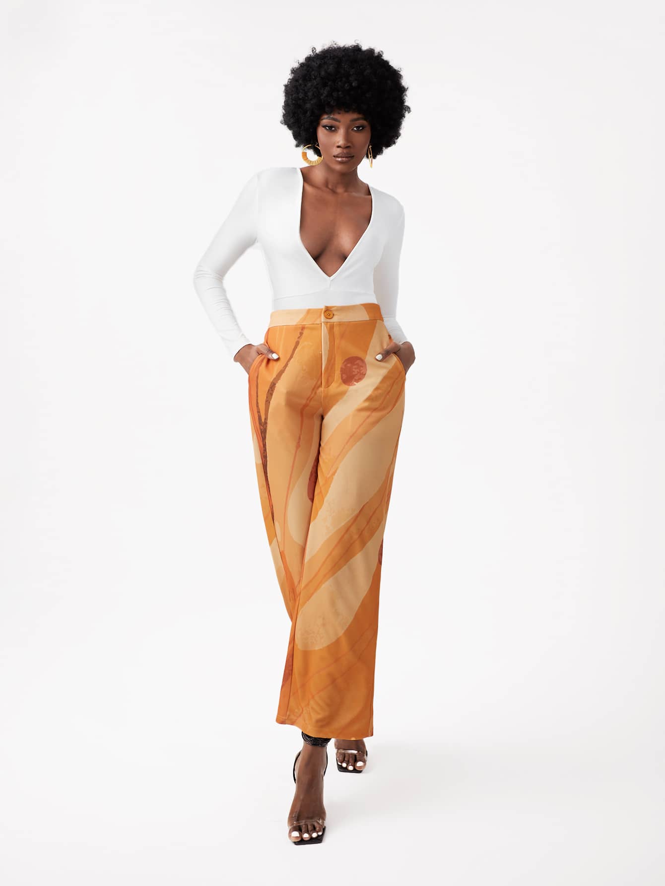 Israel Jasso Tie Backless Bodysuit | SHEIN USA