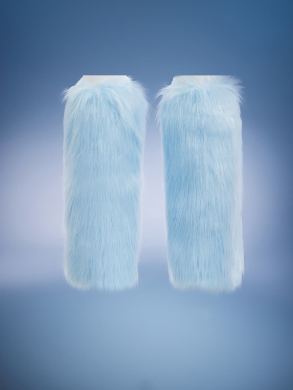 Is That The New Solid Fuzzy Leg Warmers ??| ROMWE USA
