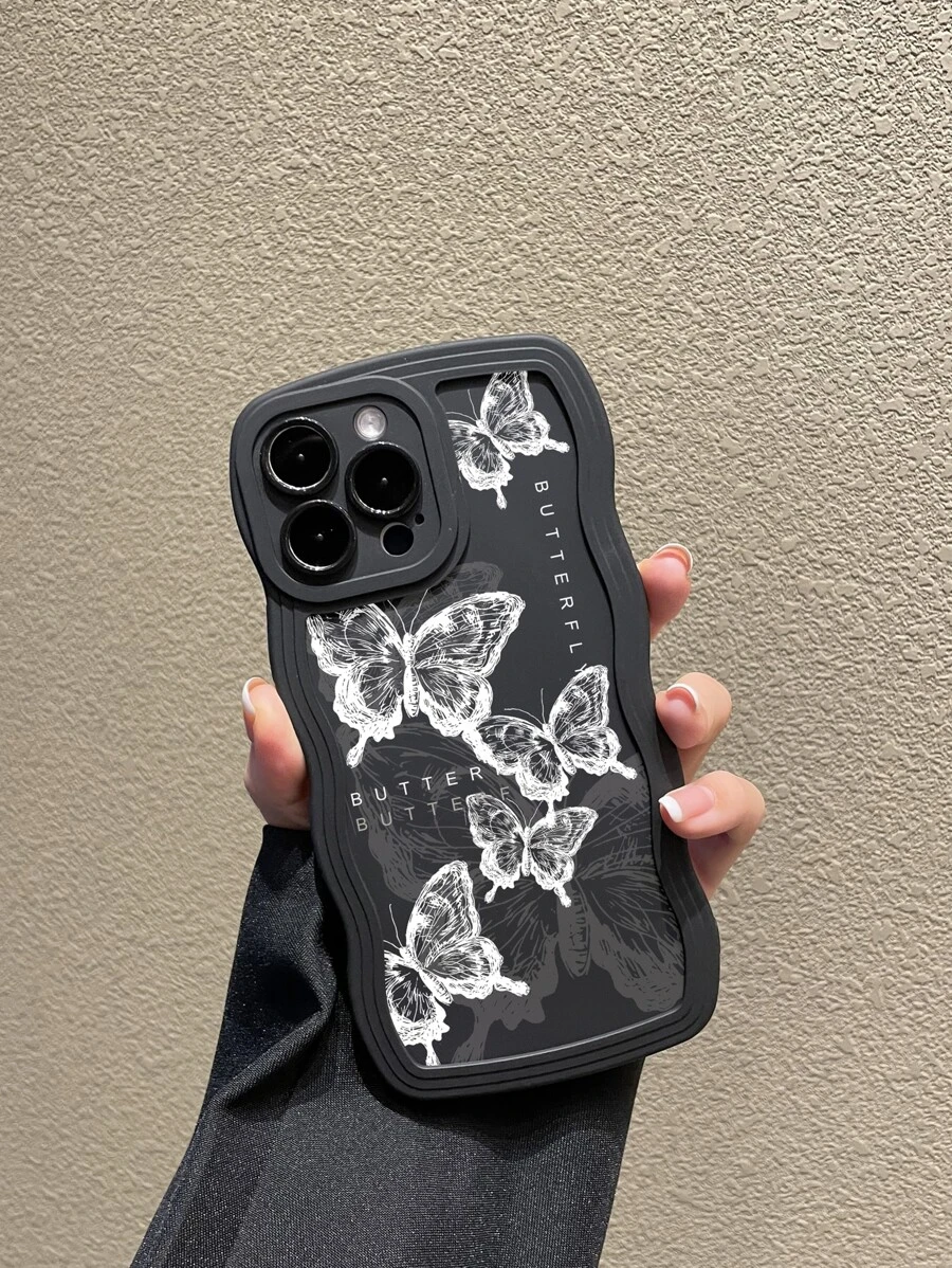Butterfly Pattern Phone Case For IPhone 11,IPhone 13,IPhone 14 Pro Max ...