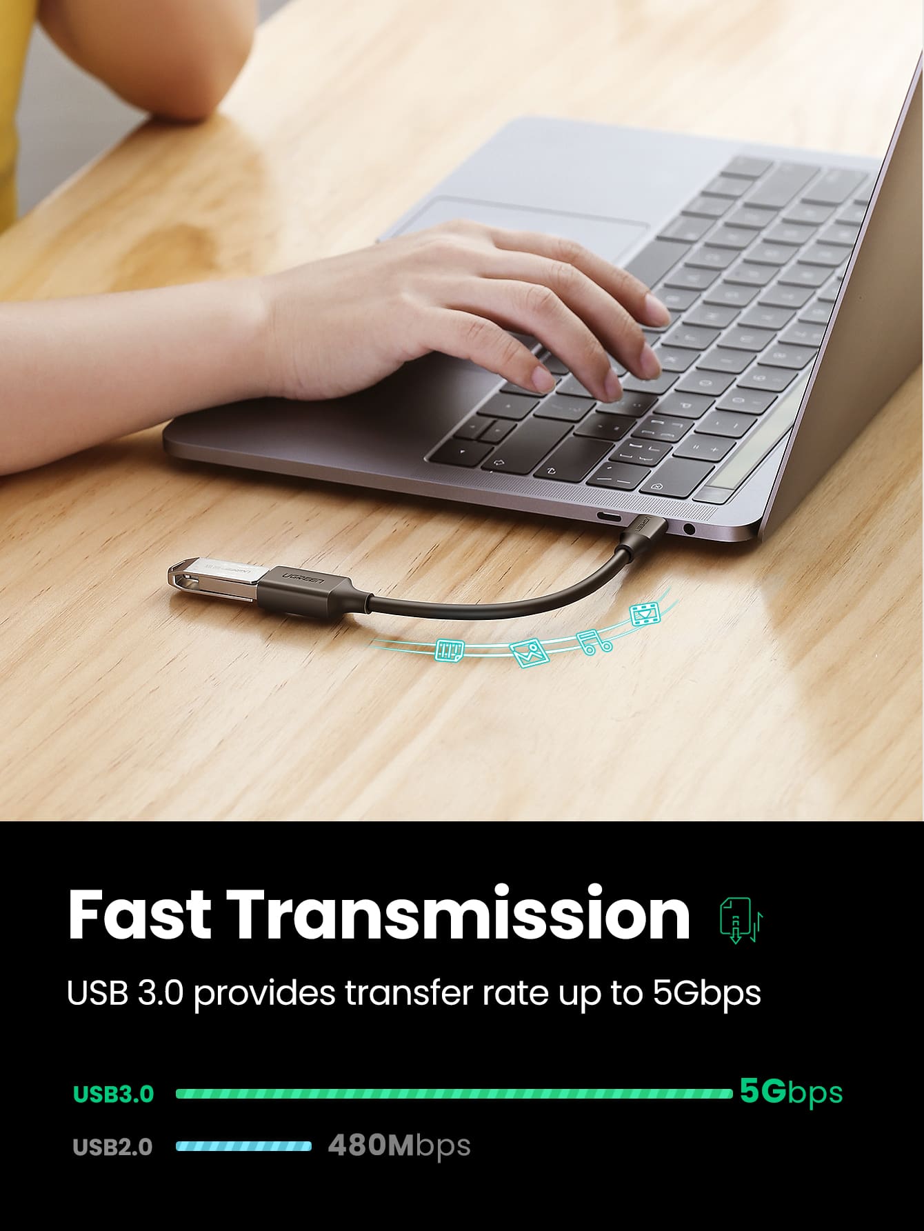 UGREEN Type C To USB Charger Cable Adapter | SHEIN USA