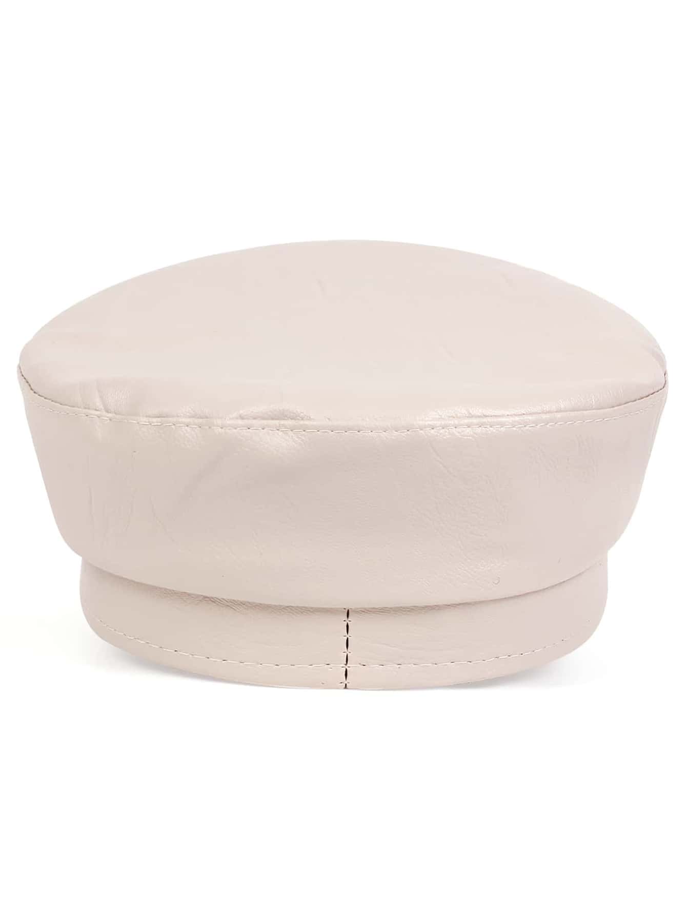 Solid Baker Boy Cap | SHEIN UK