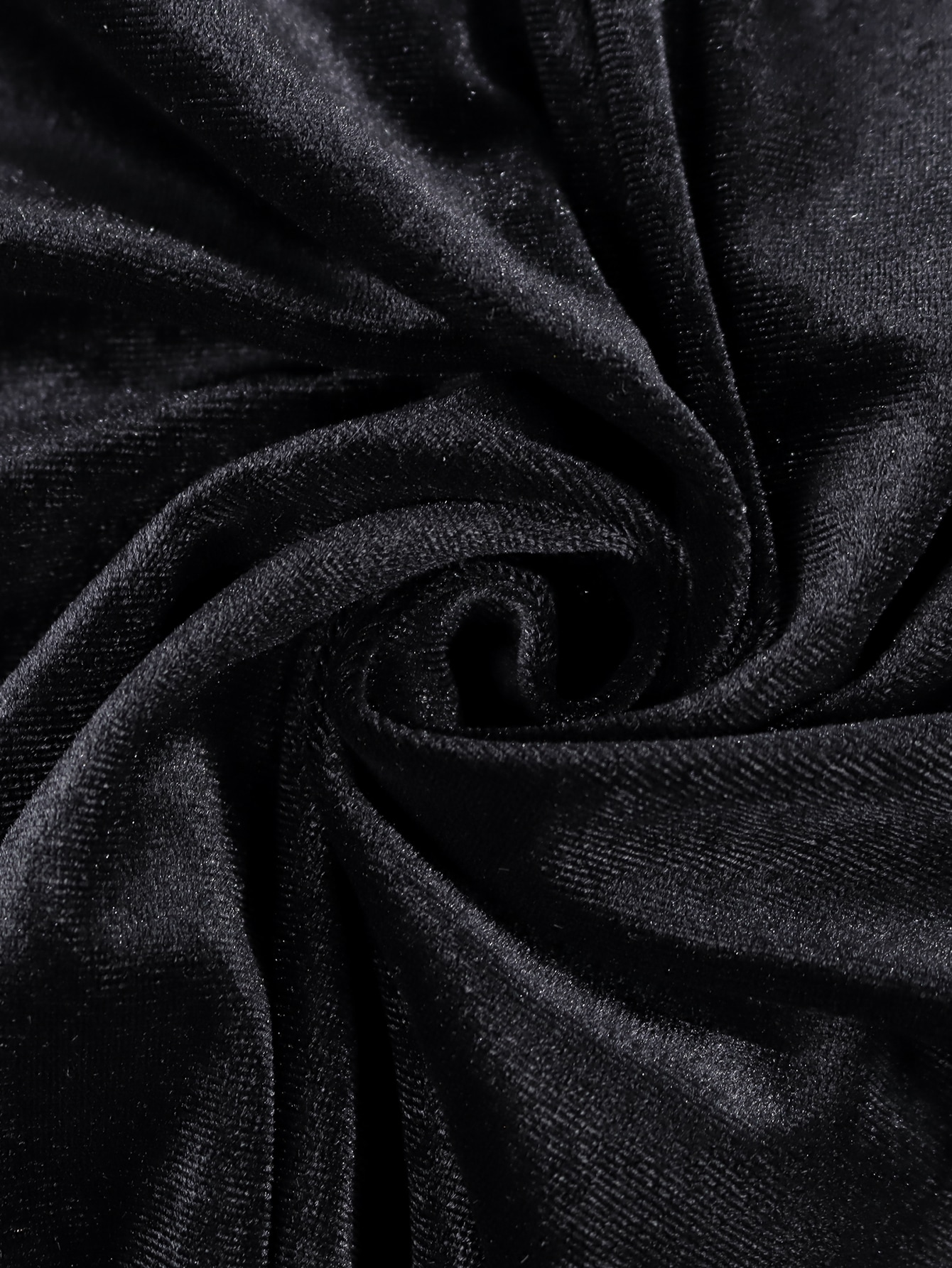 PARTHEA One Shoulder Split Hem Velvet Dress | SHEIN USA