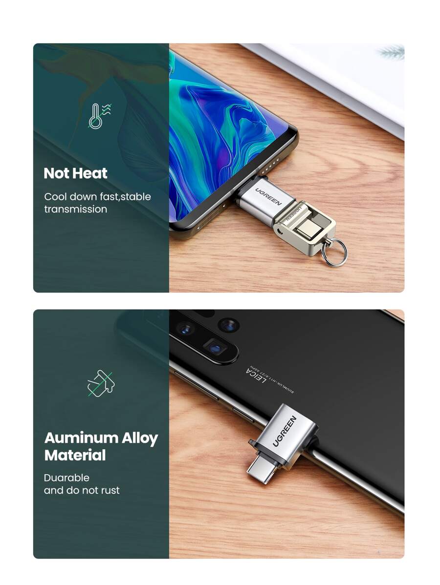 UGREEN OTG Adapter Type C To USB 3.0 Adapter USB C OTG For Type C USB C To USB 3.0 Adapter USB C ...