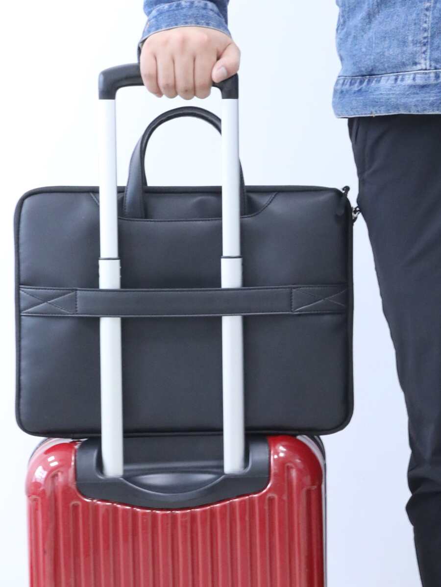 Solid Portable Laptop Bag | SHEIN USA