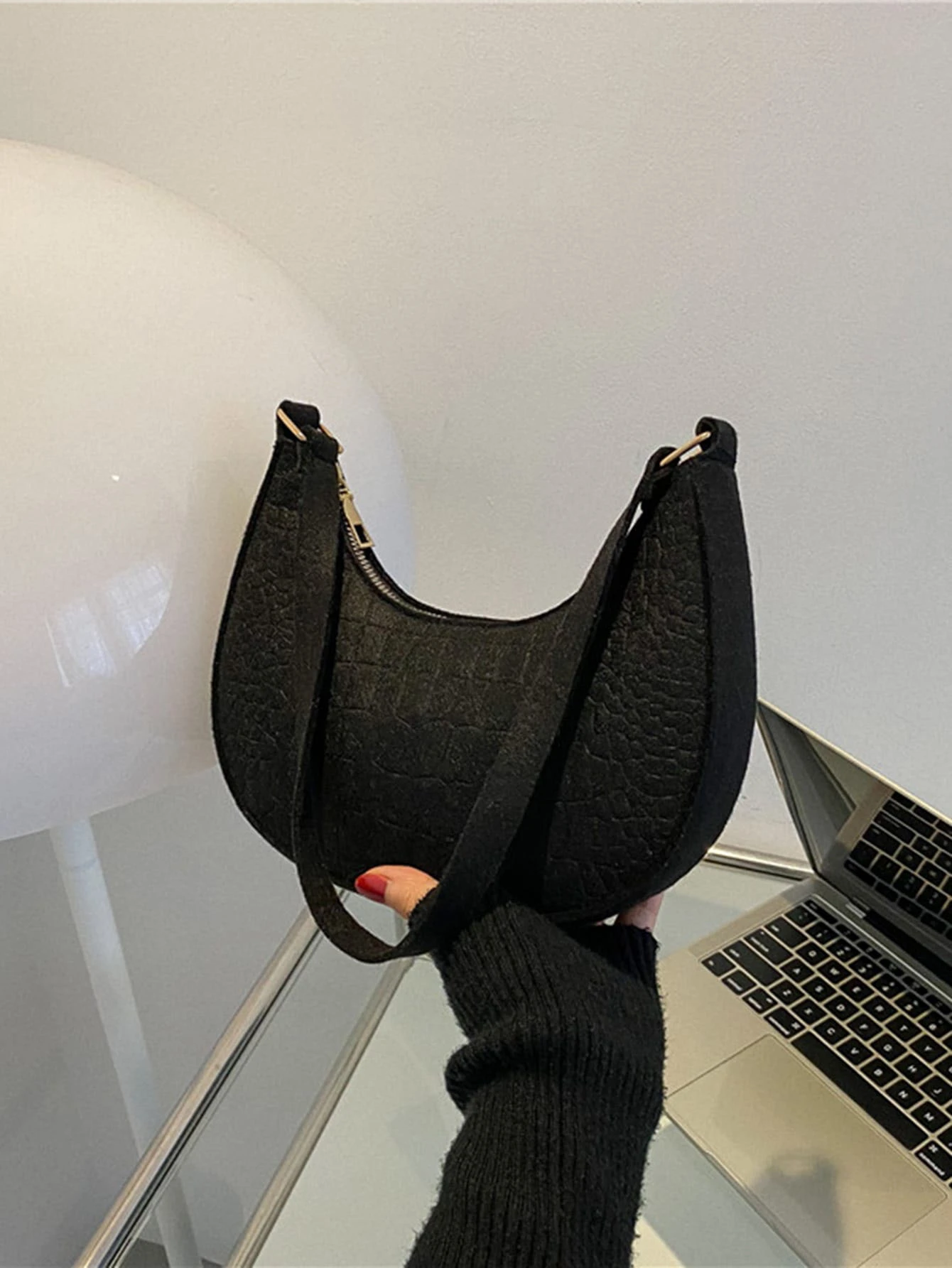 Minimalist Hobo Bag | SHEIN USA