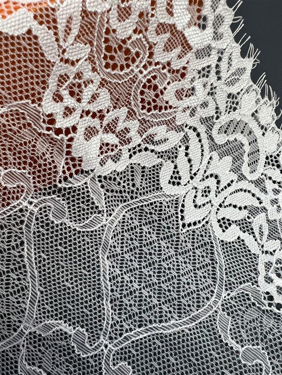 Floral Embroidered DIY Webbing Lace | SHEIN USA