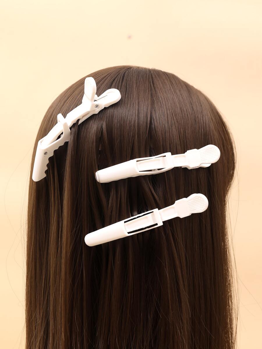 6pcs Professional Hair Salon Clip6Pcs Hair Clips for Styling Sectioning - Wide Teeth Double ...