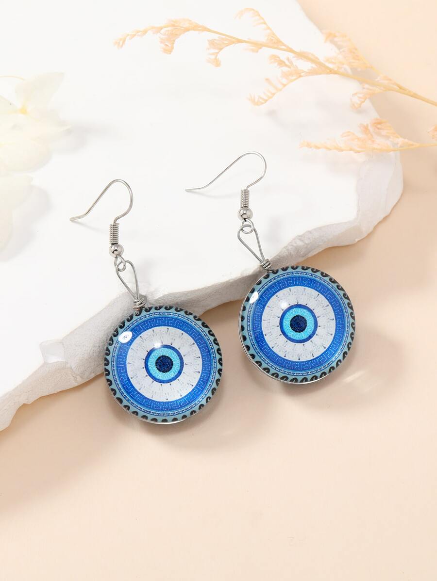 Evil Eye Drop Earrings | SHEIN USA