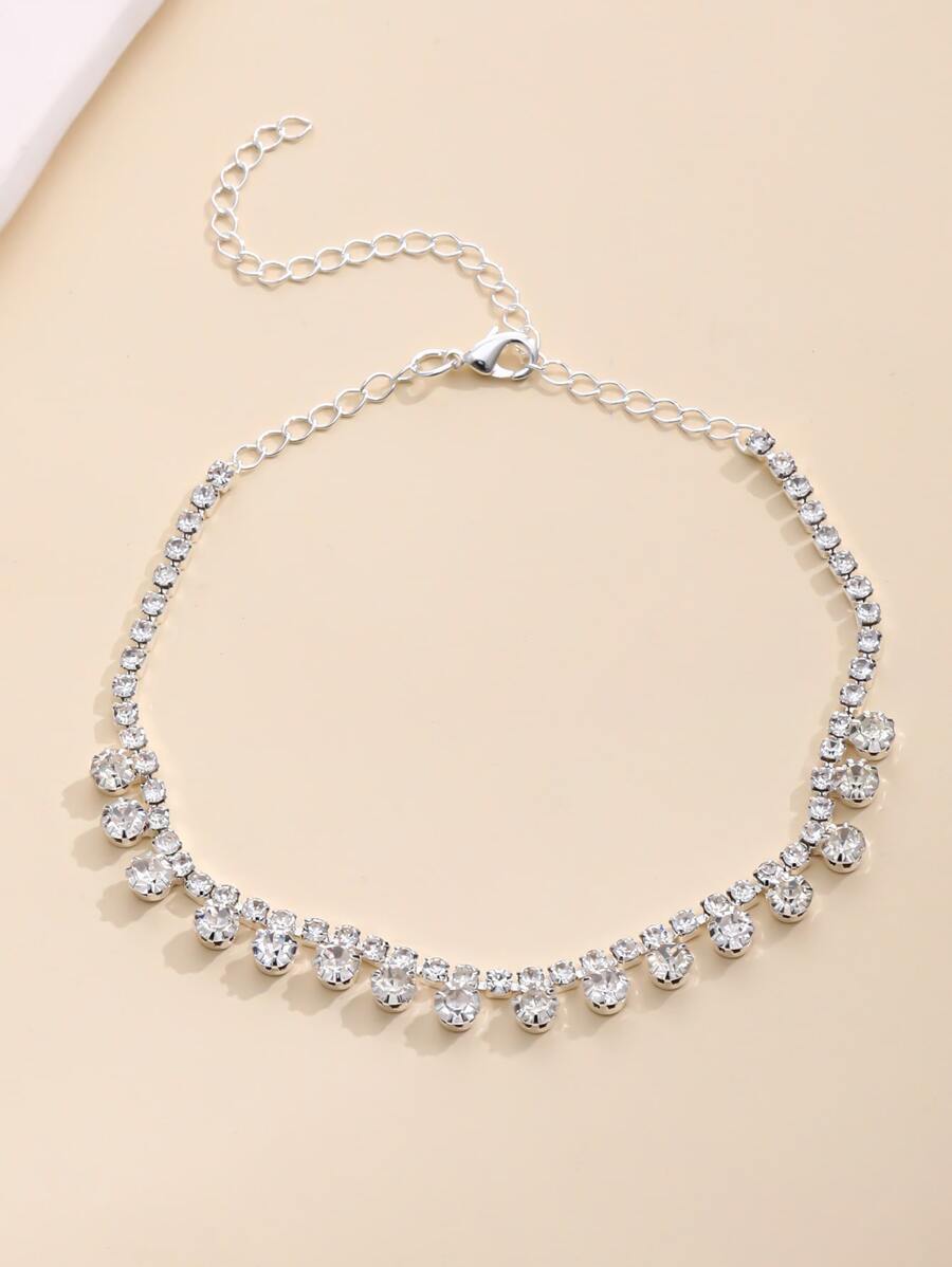 Rhinestone Decor Anklet | SHEIN USA