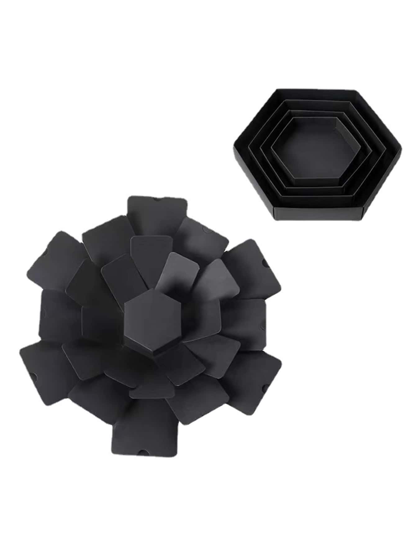 1PC - Surprise Gift Box Halloween Party Black Gift Packaging Box ...