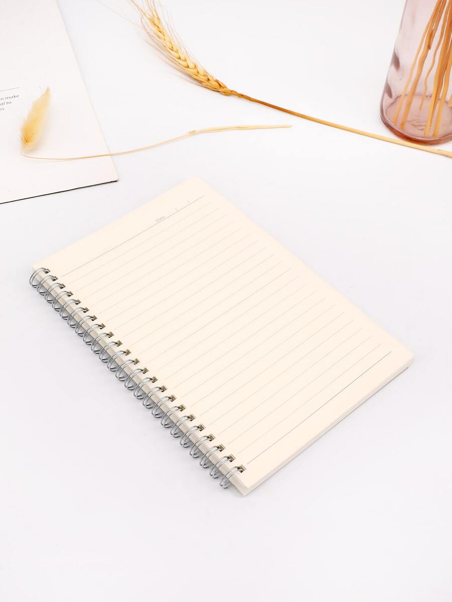 1pc Plain Spiral Notebook | SHEIN USA
