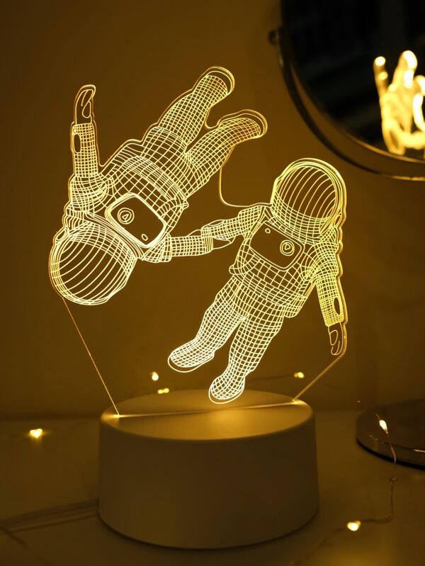 Astronaut Design 3D USB Decoration Light | SHEIN UK