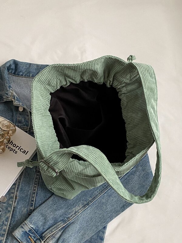 Drawstring Design Bucket Bag | SHEIN USA