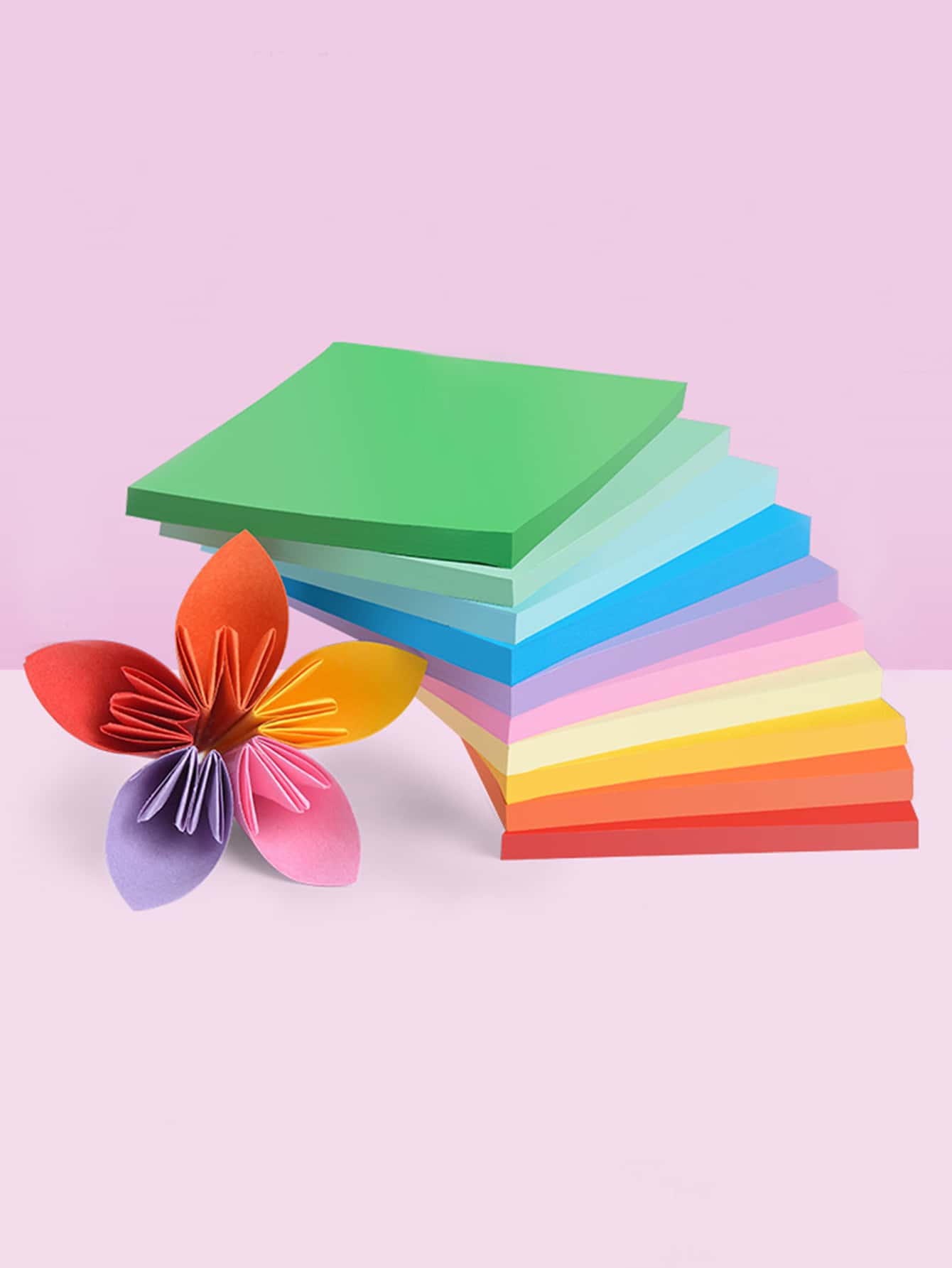 100pcs Random Color Origami Paper | SHEIN UK