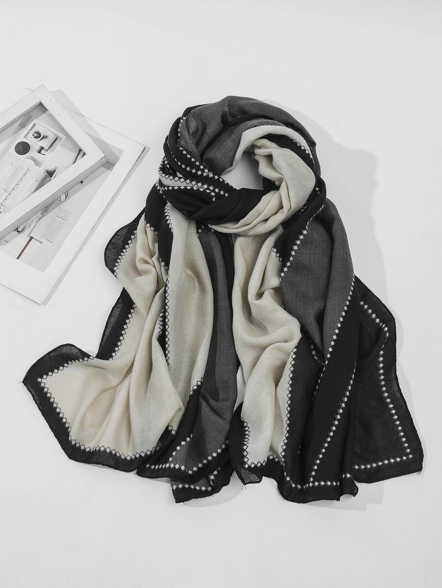 Color Block Scarf | SHEIN USA