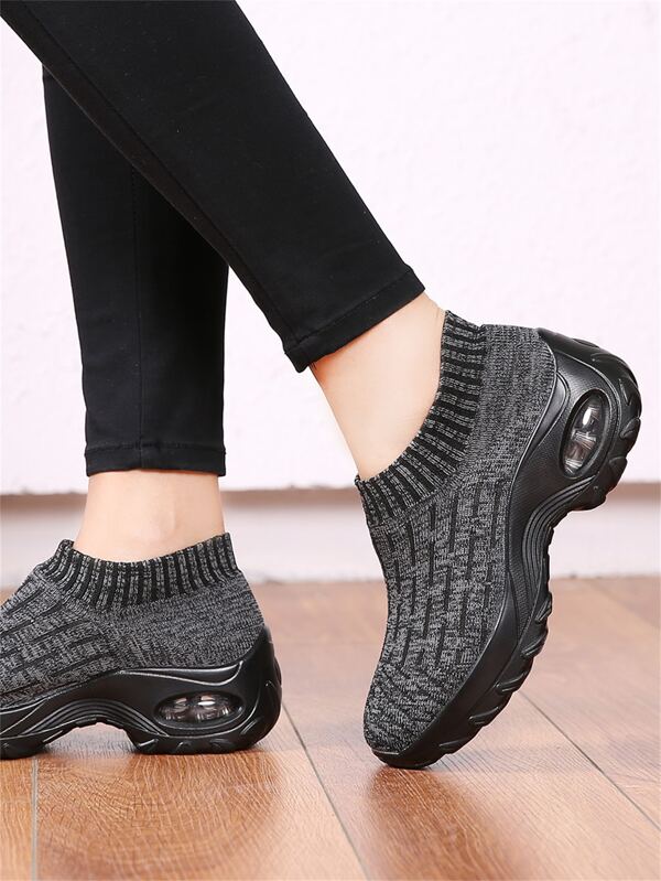 Slip On Knit Sneakers | SHEIN USA