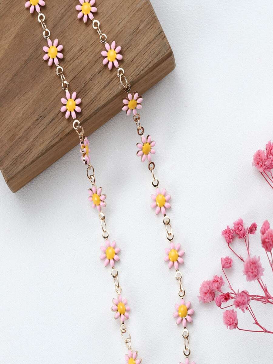 1strand Flower Decor DIY Chain | SHEIN USA