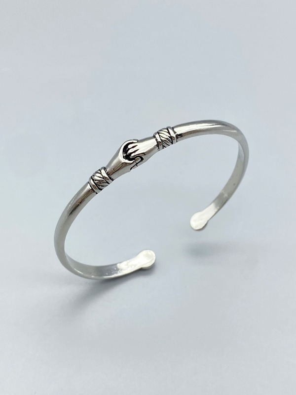 Fashionable and Popular Men Hand Design Cuff Bangle Alloy for Jewelry ...