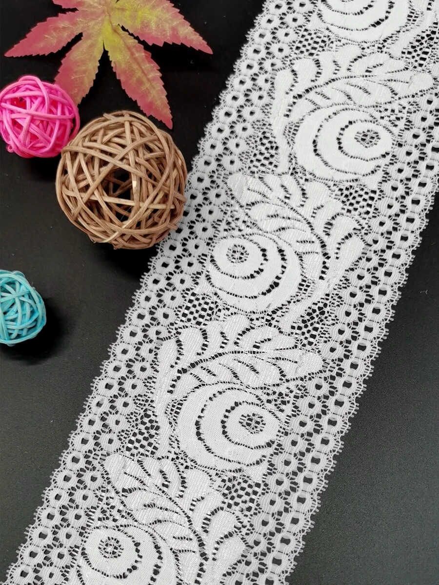 1roll Leaf Pattern DIY Webbing Lace | SHEIN USA