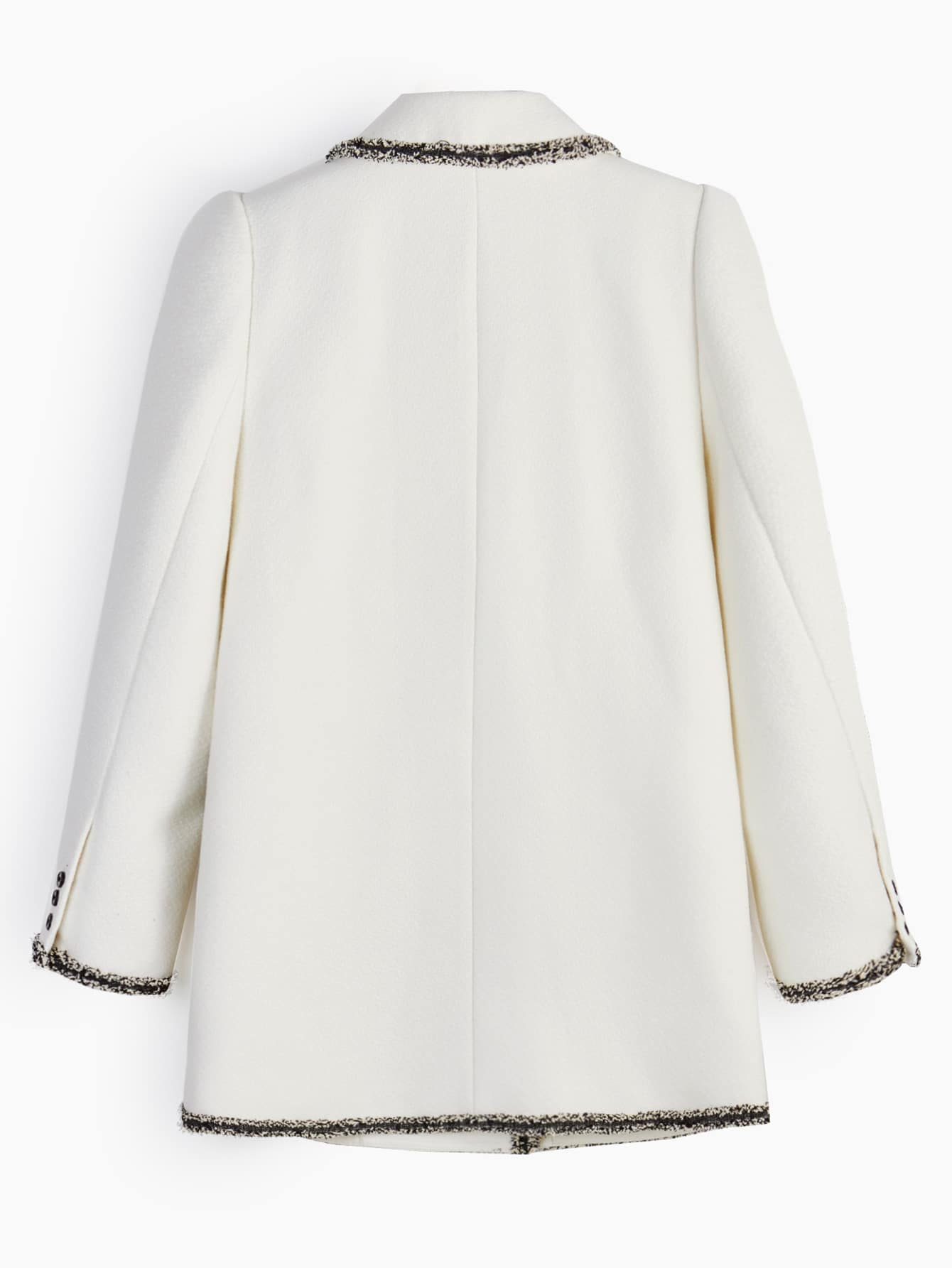 MOTF PREMIUM VISCOSE CONTRAST BINDING OVERSIZED BLAZER | SHEIN EUR