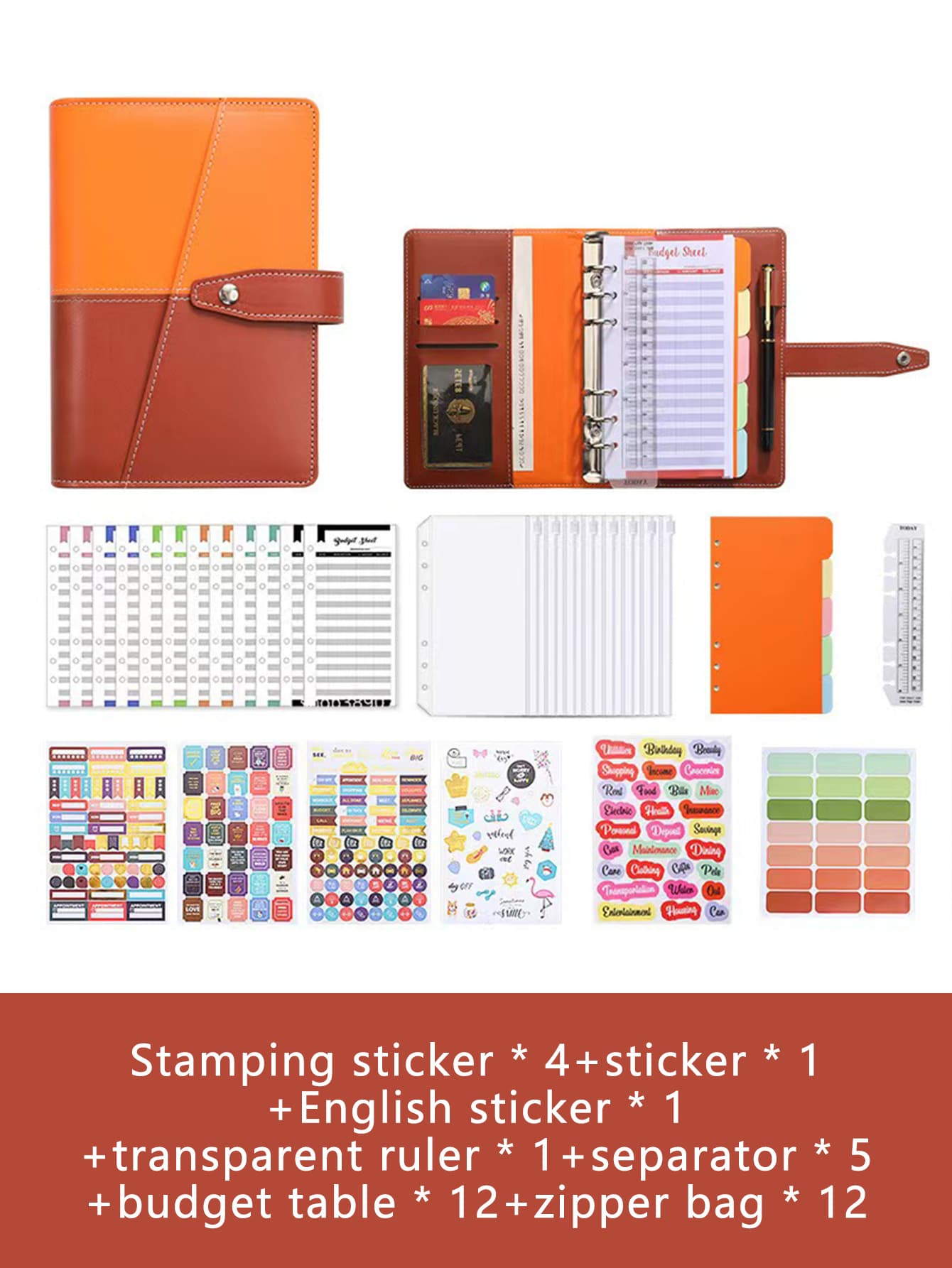 Creative Cash Budget Financial Planning Hand Account Book | SHEIN USA