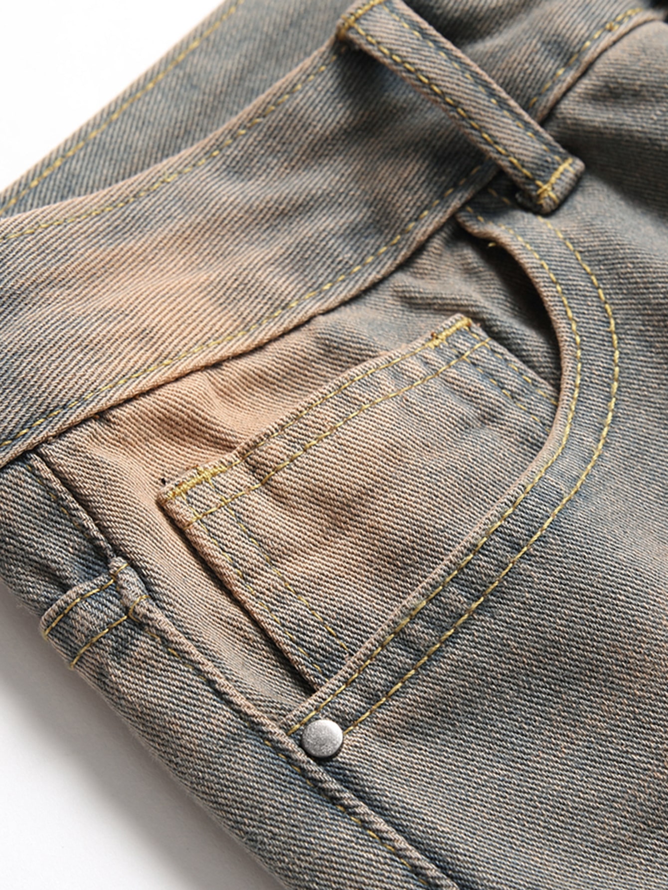 Men Cotton Star Patched Ripped Jeans | SHEIN UK