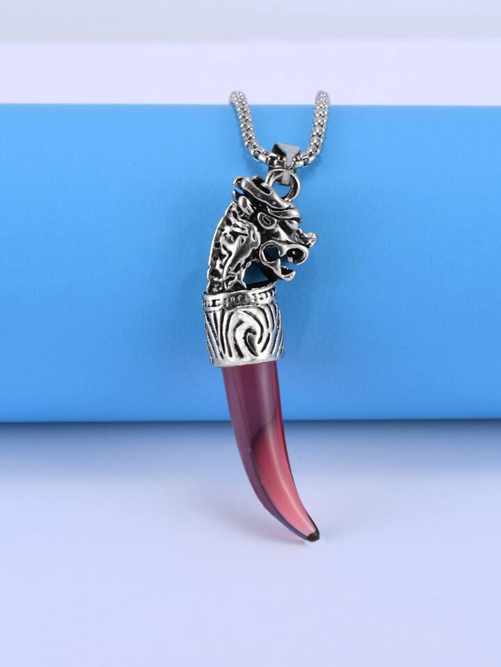 Cool Wolf Necklaces For Men