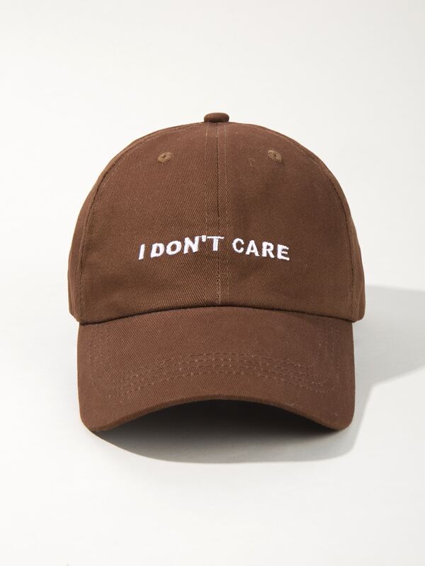 Slogan Embroidered Baseball Cap | SHEIN USA
