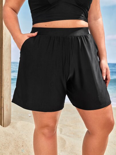 Women Plus Beachwear Shop Women Plus Beachwear Online Shein Uk