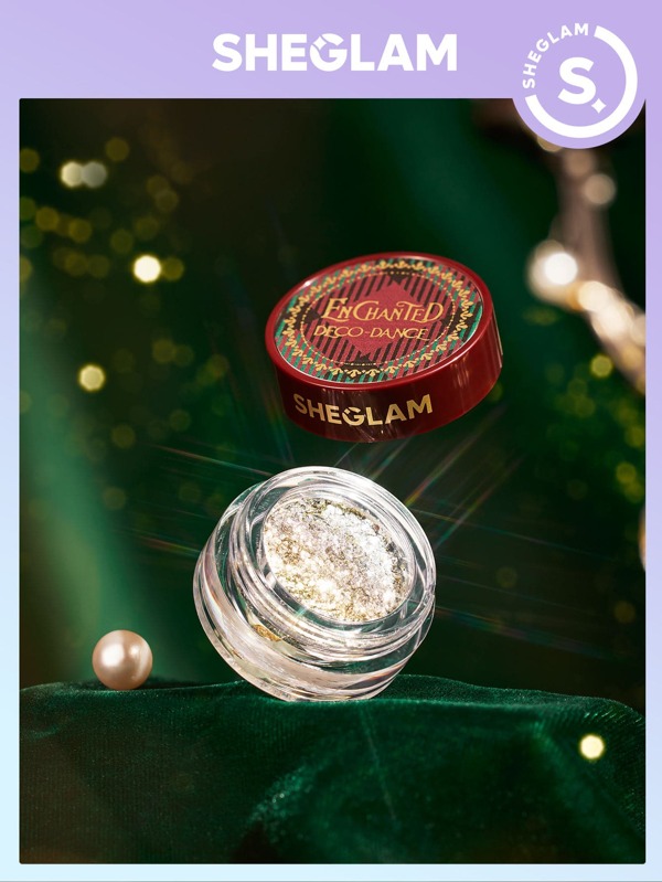 SHEGLAM Enchanted Deco-Dance Starfall Glitter Gel-Silver Screen | SHEIN UK