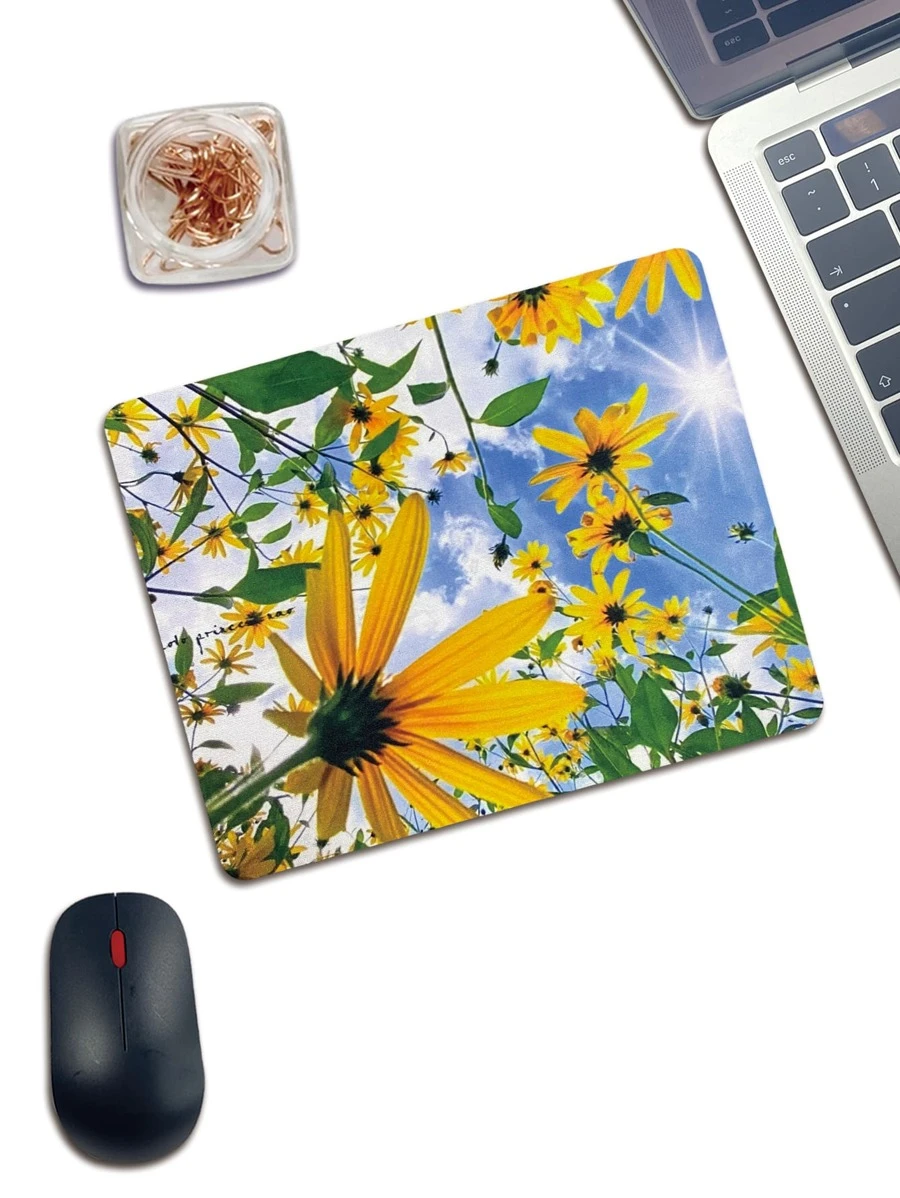 Flower Pattern Mouse Pad | SHEIN USA