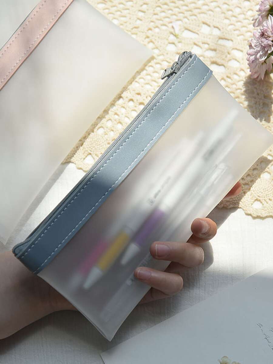 1pc Plain Pencil Case | SHEIN USA