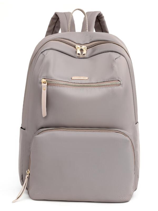 Waterproof,Portable Pocket Front Functional Backpack | SHEIN UK