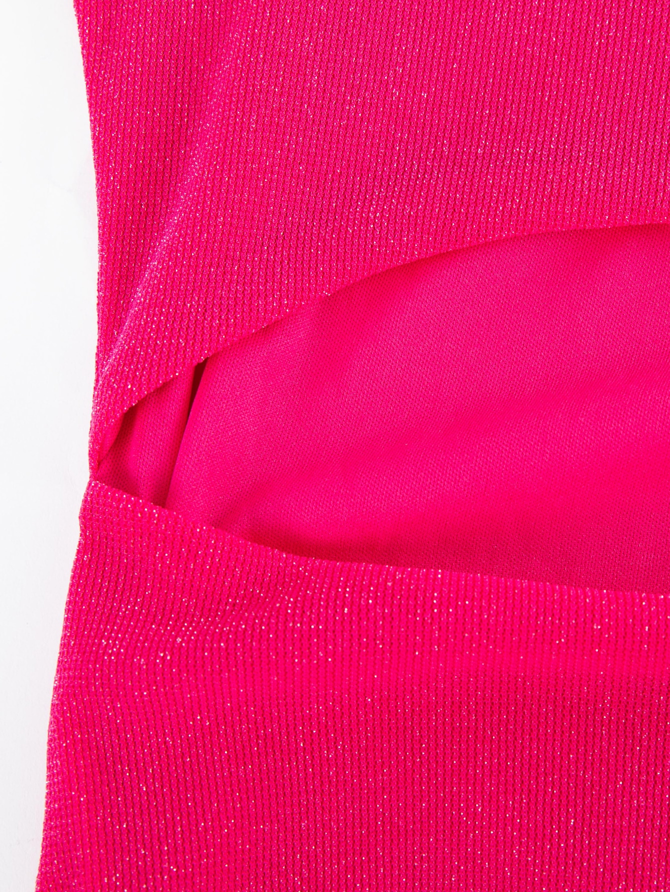 Joyfunear Cutout Back Ruched Detail Glitter Bodycon Dress | SHEIN USA