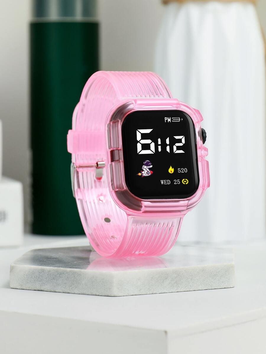 Kids Square Electronic Watch | SHEIN UK