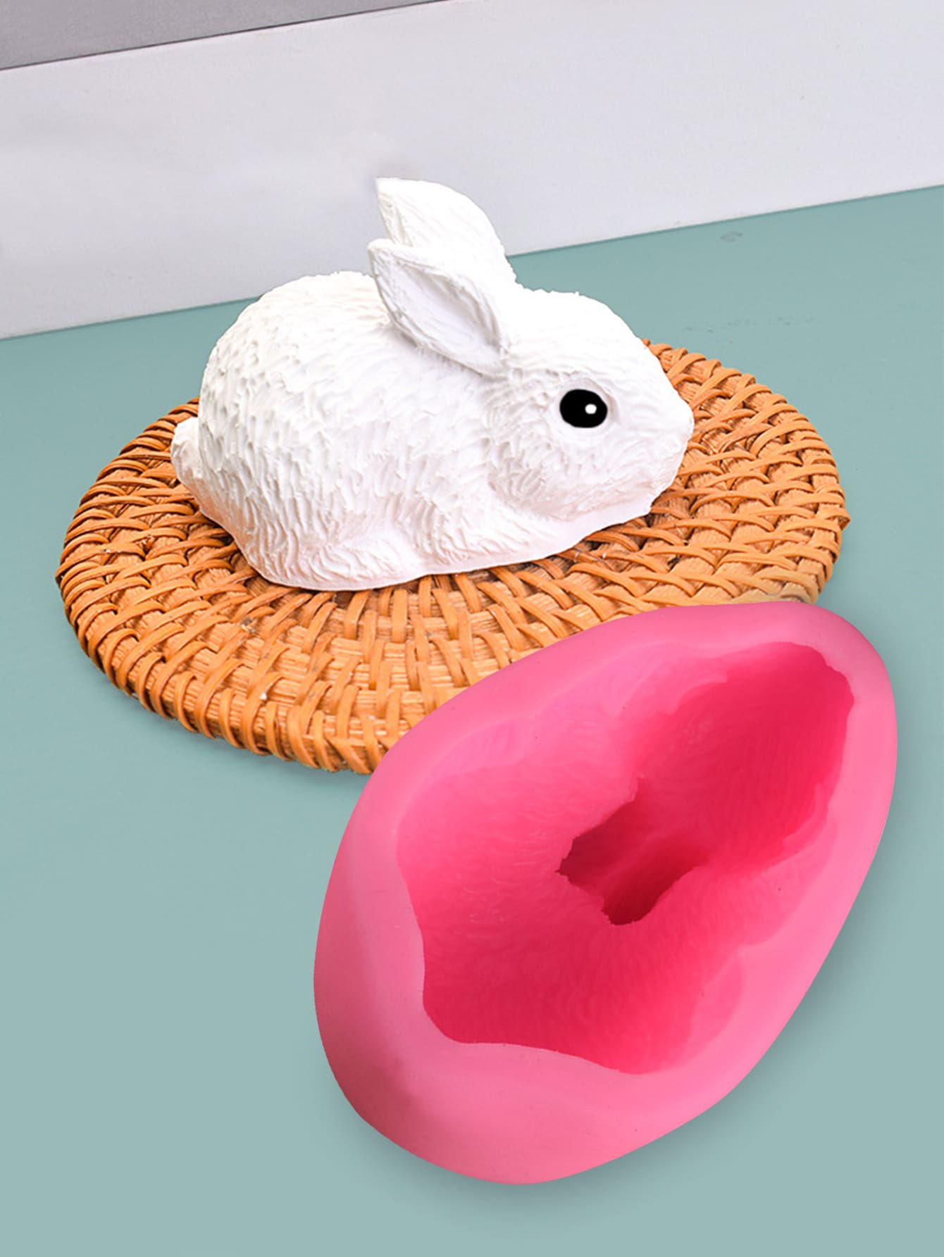 1pc Rabbit Shaped DIY Silicone Mold | SHEIN USA