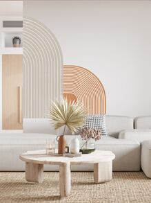 1pc Geometric Pattern Wall Sticker | SHEIN USA