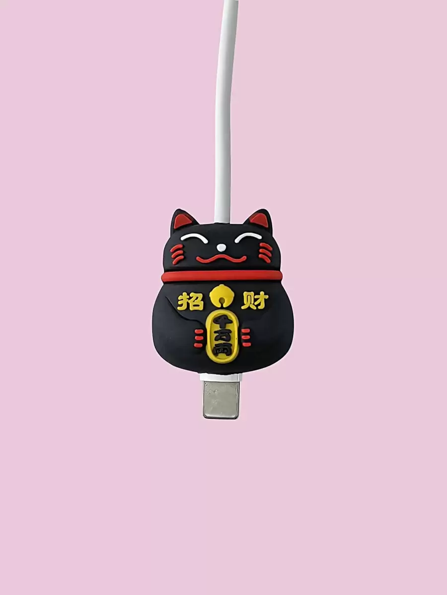 Cat Shaped Data Cable Protector Charger Protector | SHEIN USA