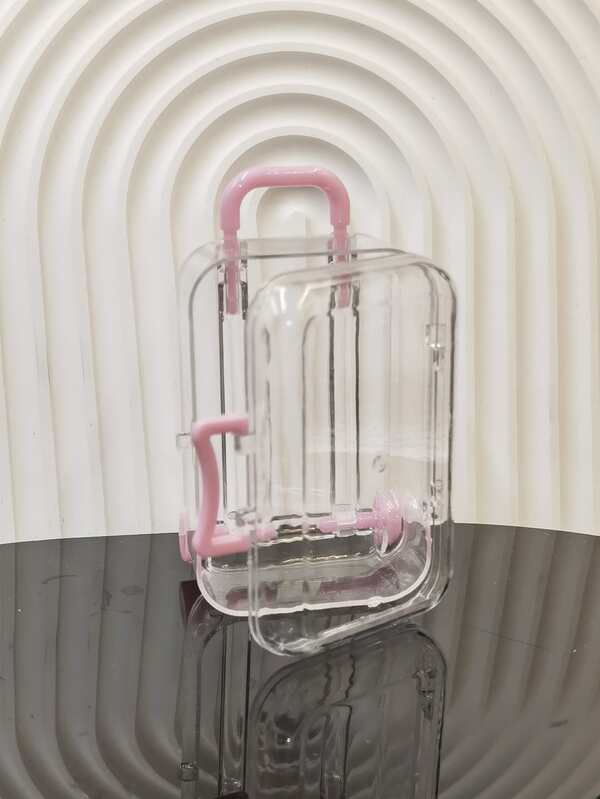 1pc Draw Bar Box Design Clear Jewelry Storage Box, Simple Clear Plastic ...