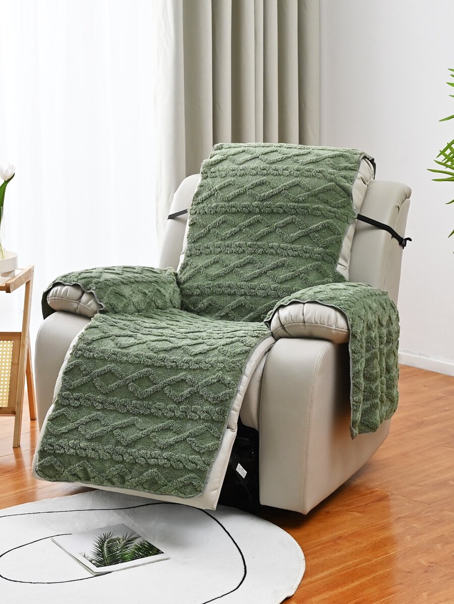 1pc Geometric Pattern Recliner Towel | SHEIN USA