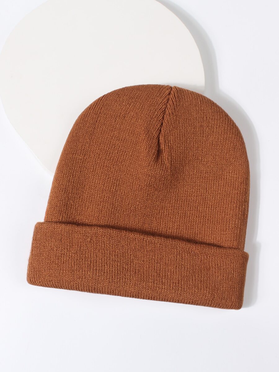 Minimalist Solid Beanie | SHEIN USA