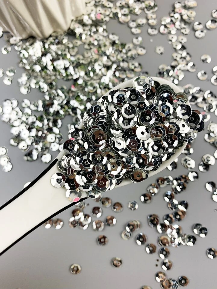 Loose Silver Sequins