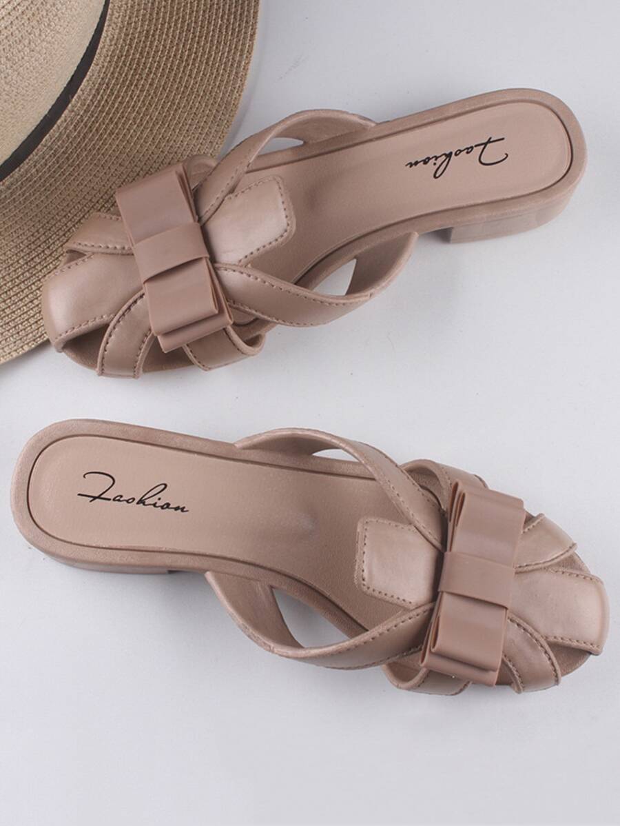 Cut Out Slide Sandals for Sale Australia| New Collection Online| SHEIN ...