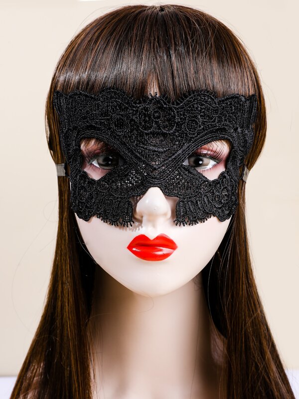 Lace Costume Eye Shield | SHEIN USA
